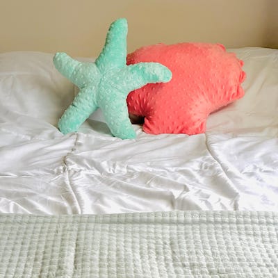 Starfish Sewing Pattern, PDF Sewing Pattern, Pillow Pattern, Minky Dot ...