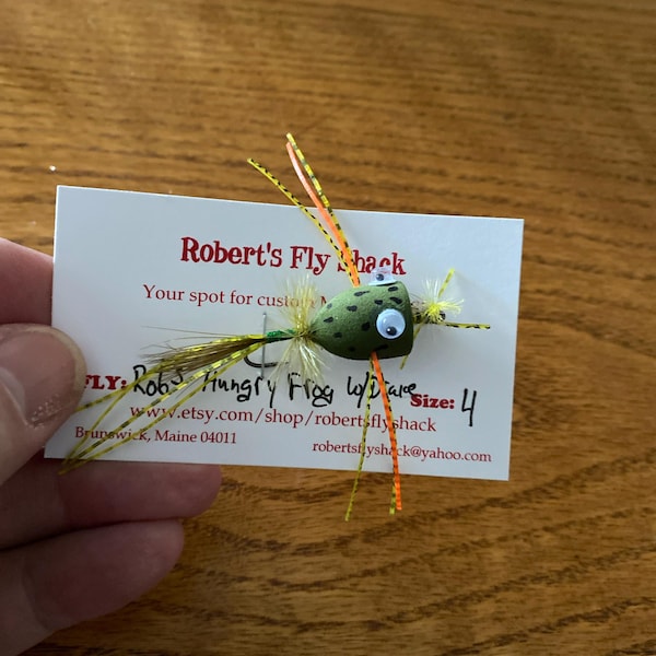 Marabou Mickey Finn Streamer ~ Fly Fishing ~ Trout Fly ~ Tied in Maine ...