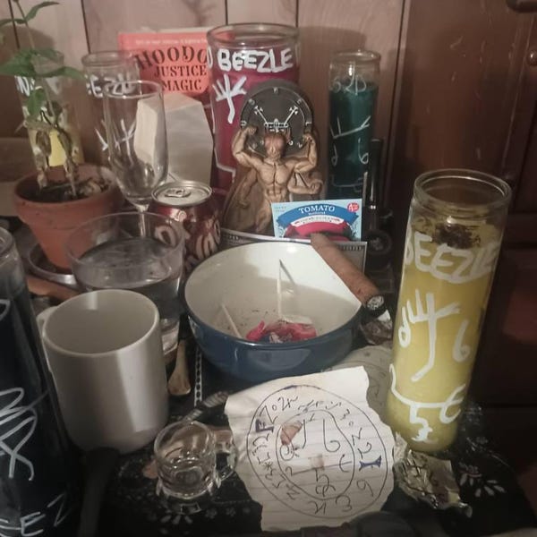 Bael, Baal God, Demon Statue, Altar Statue, Satan Statue Goetia ...