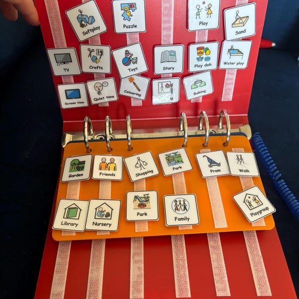 Schedule Chart and 40 (larger) Symbols for a Nursery/playgroup/pre ...