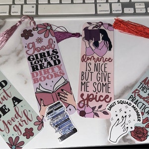 Tbr Bookmark, Smut Bookmarks, Reading Book Mark - Etsy