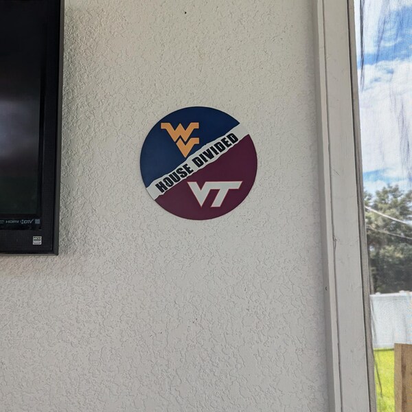 Make Your Own Custom House Divided Sign for Any Team, Schools Sports ...