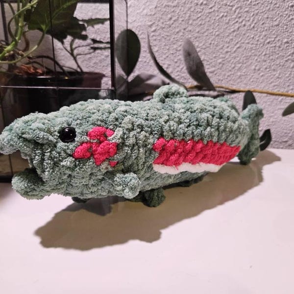 No-sew Crochet Trout PDF Pattern| Intermediate US Crochet Pattern| DIY ...