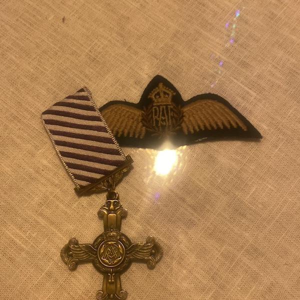 Full Size Royal Air Force Distinguished Flying Cross Medal/decoration ...