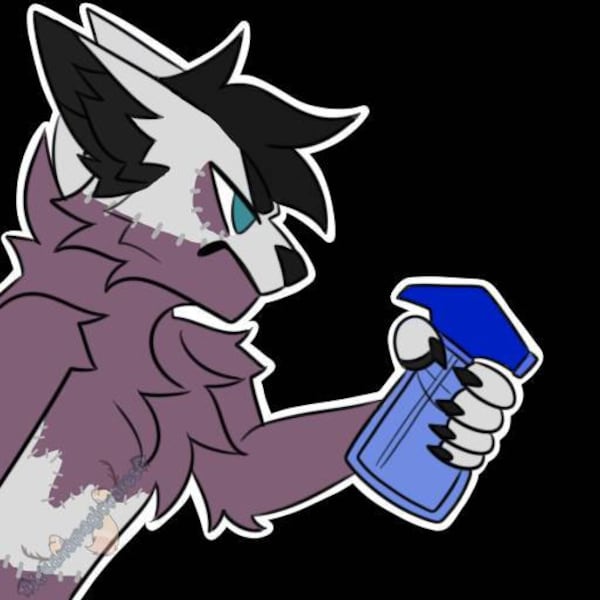 Digital Protogen Furry Emote/sticker Bases pack 1 - Etsy