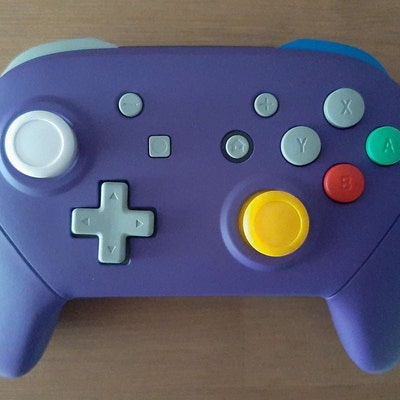 Nintendo Switch Pro Controller Mod Gamecube Retro Style Customized ...