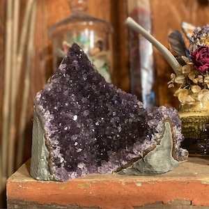 Amethyst Geode Large Raw Crystal Cluster With FREE GIFT BOX - Etsy