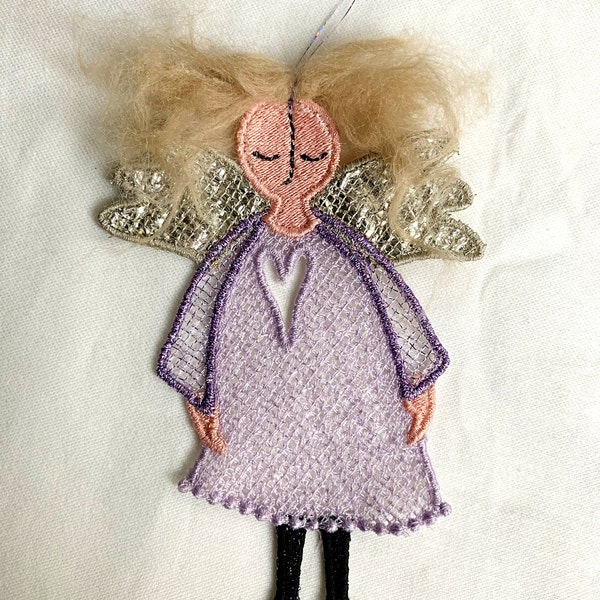 FUNKY LACE ANGEL - an Angel a Day - December 4th in Frublomgren's ...