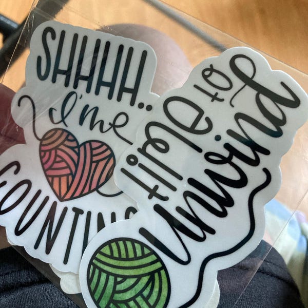 Crochet Stickers,crochet Sticker Pack,artsy Arthurs,hooked on Crochet ...