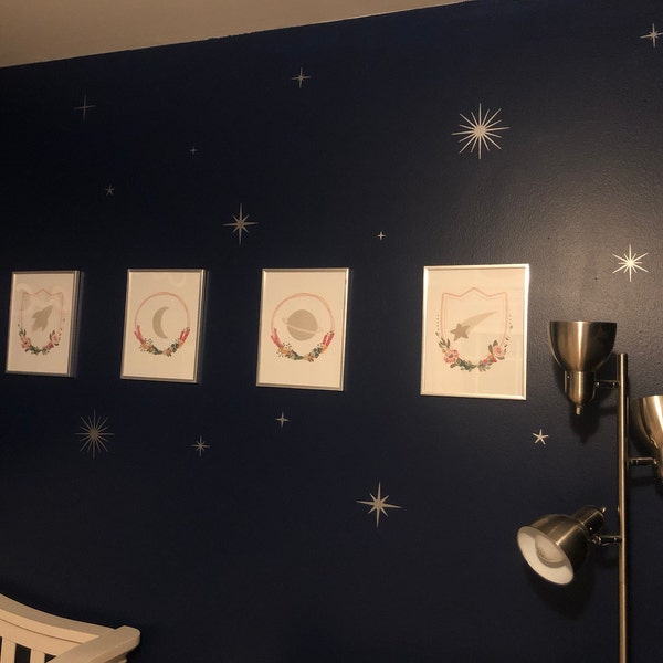 Honey Bee Nursery Decor, Ladybug Baby Room Wall Art, Cute Bug Print Set ...