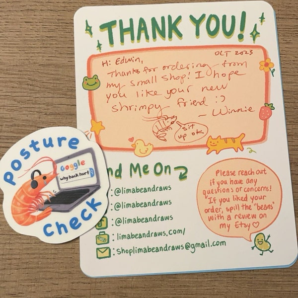 Shrimp Posture Meme Sticker | Matte Water Resistant Sticker | Cute ...