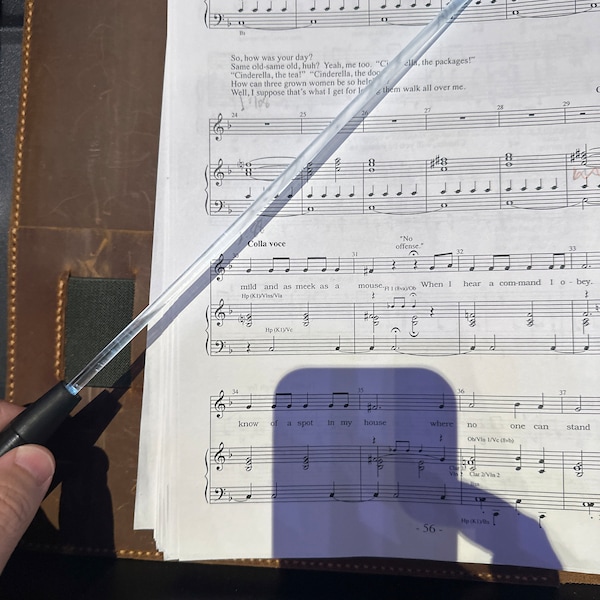 Needlelite ULTRA Lighted Conductor Baton-ultra Bright and Rechargeable ...