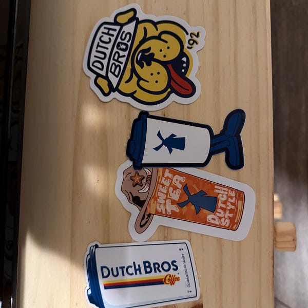 2025 Dutch Bros Stickers - Etsy