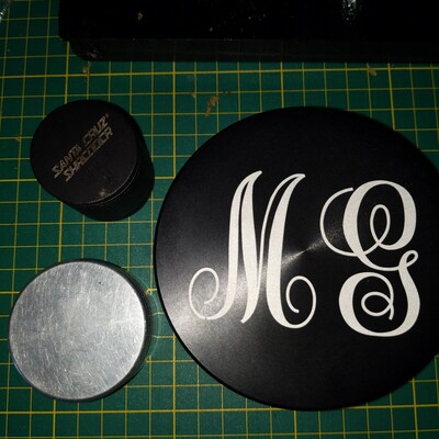 White Custom Monogram Grinder for Women Large 100 Mm 4 - Etsy