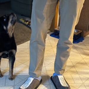 Mongolian Felt Boots, Orange, Beautiful With Leather Sole, Best Yurt ...