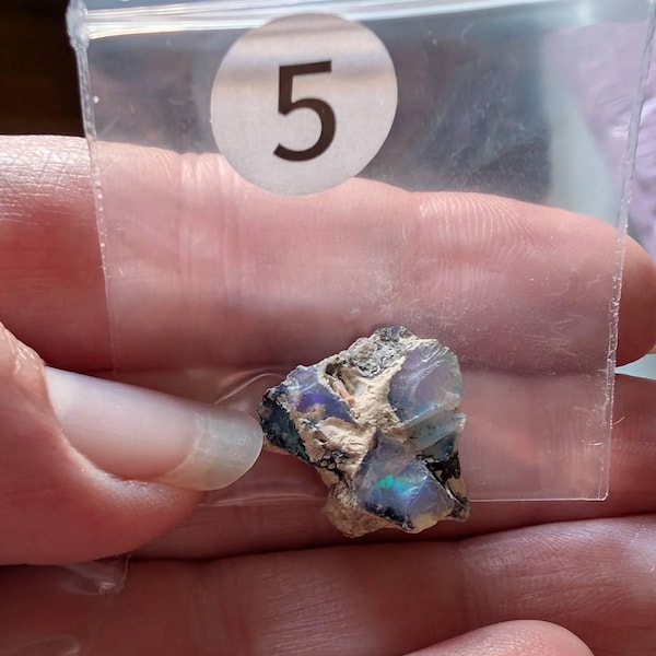 Raw Blue Opal Crystal - Natural African Opal - Opal Nodule Crystal ...