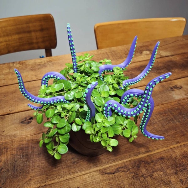 Octopus Tentacles Planter Decorations - Set of 8. House Plant Decor - Etsy