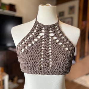 The Viper Bralette Crochet Pattern - Etsy