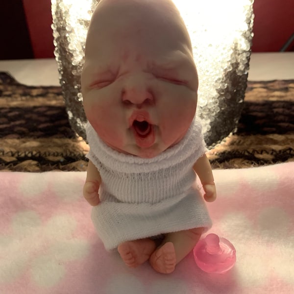 Solid Silicone Eggy Baby~fantasy Baby~cute Creature ~blank or Painted ...