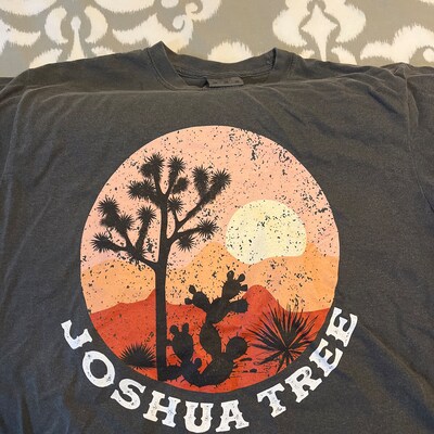Joshua Tree Tee, Joshua Tree T-shirt, Hippie Tee Vintage Inspired T ...