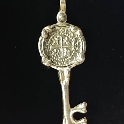 Small Sterling Silver Pirate Shackle Earring Pair Handmade by - Etsy