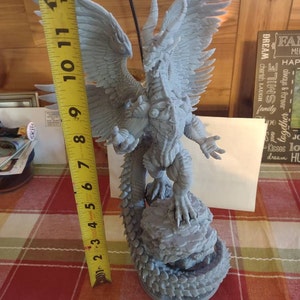 Grey Render Monster Tabletop Miniature Monstrober 2021 | Etsy