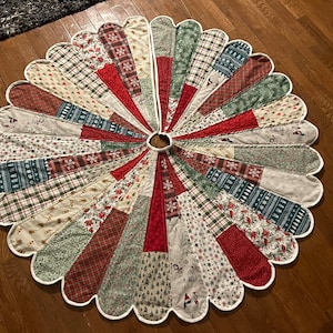 PDF Pattern for Giant Dresden Christmas Tree Skirt - Etsy