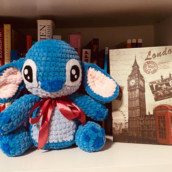 Digital 2in1 Chunky Amigurumi Blue Alien Pattern Crochet, Amigurumi in ...