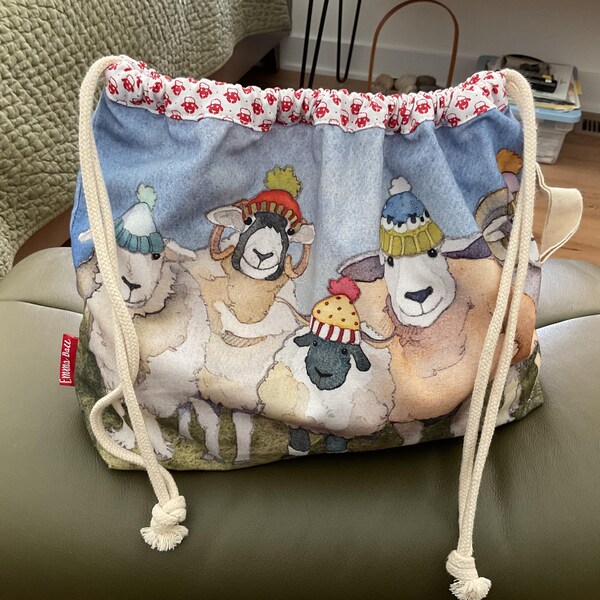 Elizabeth's Studio Stitch in Time Sewing Notions Tossed on Black Fabric ...