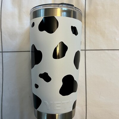 Cow Print Yeti Rambler - Etsy