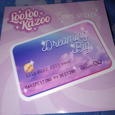 Spoiled Brat Holographic Vinyl Die Cut Sticker Girly Kawaii - Etsy