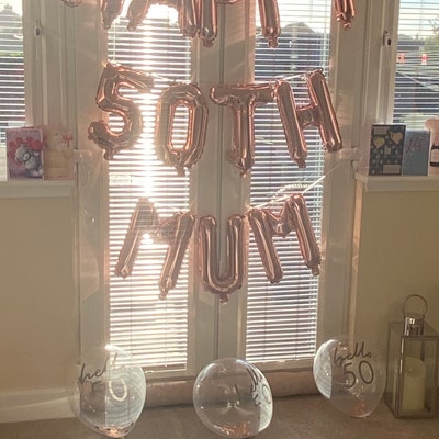 Eighty80 Letter Balloons Any Custom Phrase 16 Inch price is per Letter ...