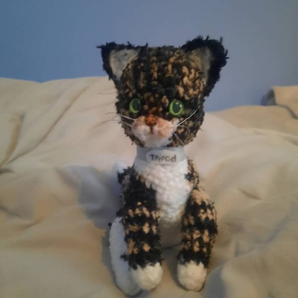 Custom Crochet Cat, Custom Stuffed Cat, Custom Cat Plush, Custom ...