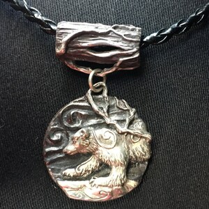 Wolverine Necklace Wolverine Medallion Sterling Silver | Etsy