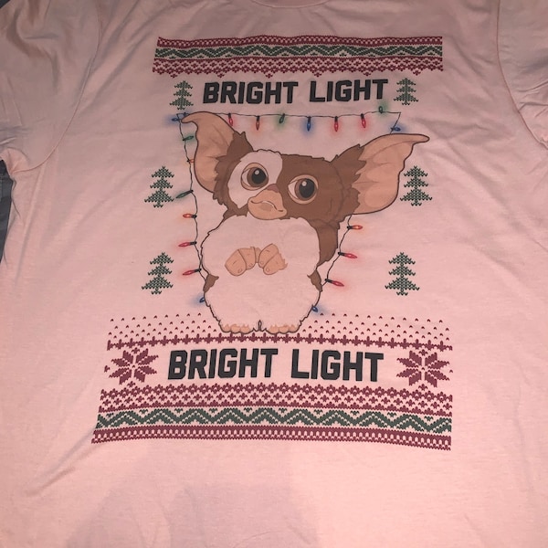 Gizmo Ugly Christmas T-shirt | Funny Holiday Party Tee - Etsy