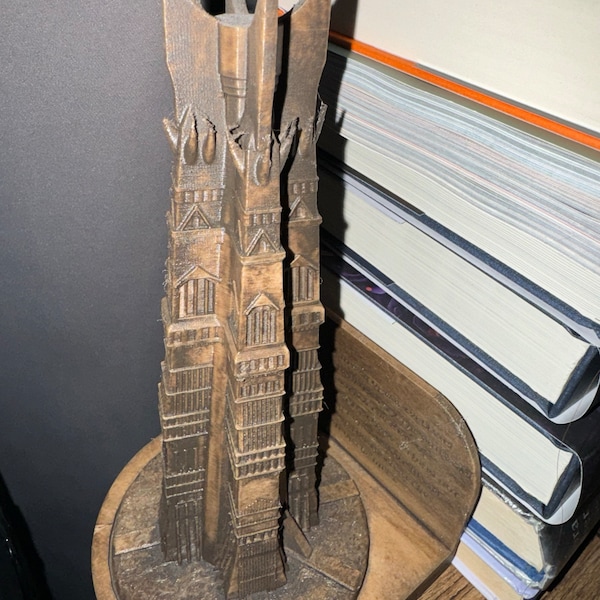 Two Towers Orthanc and Barad-dur Bookends - 3D Printed Hand-painted ...