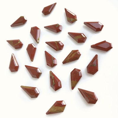 Garnet Smooth Rectangle 4x6mm 36cm/14inch Long Strands - Etsy