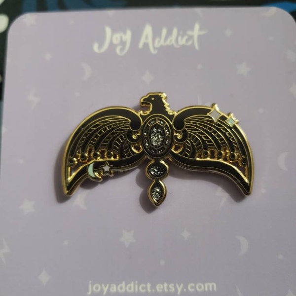 The Diadem Enamel Pin Magic Enamel Pin Wizard Pin Book Lover Pin Book ...