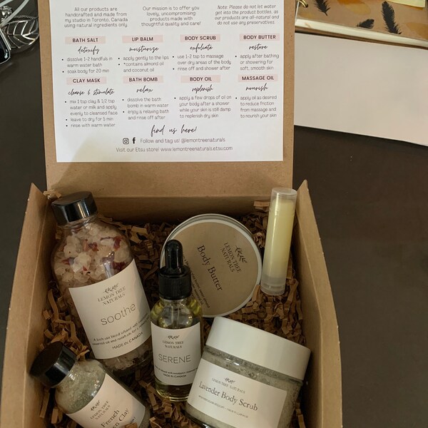 Build Your Own Gift Box | Self Care Gift Box, Mother’s Day Gift, Spa ...