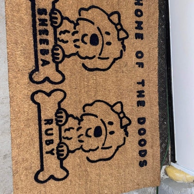 Custom Doodle Mat, Doodle Doormat, Goldendoodle Doormat, Labradoodle ...