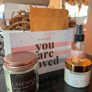 Selfcare Gift Box for Mom Pampering Box for New Mom Spa Kit New Mama ...