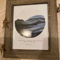 CUSTOM Joshua 1 9 Printable Baptism Gift Christian Name Wall Art ...