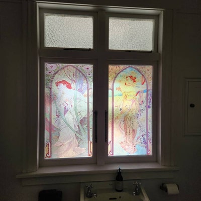 Customized Size Window Film Frosted Stained Glass Films,customized ...