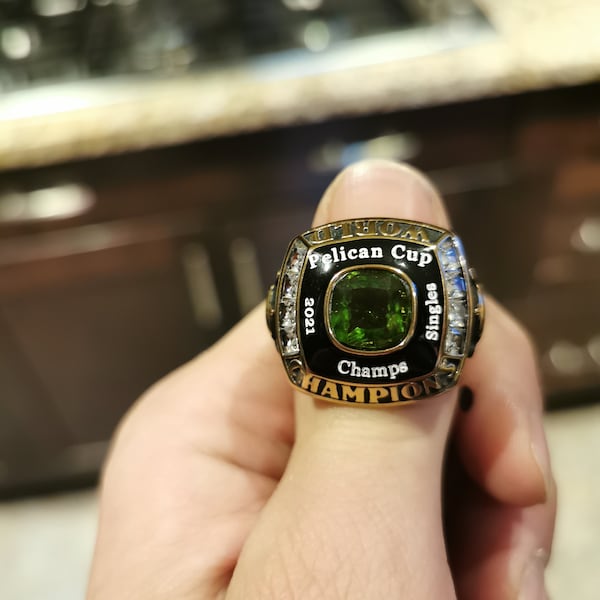 Personalized Custom World Champion Ring - Football, Baseball ...