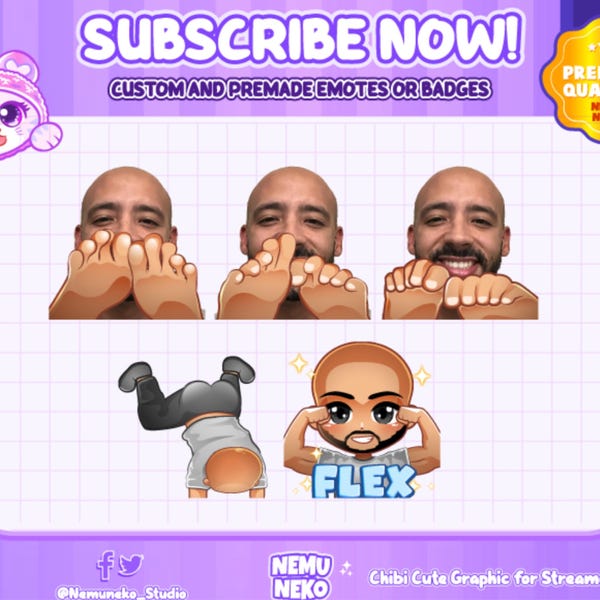 Custom Animated Facecam Overlay / Webcam Overlay in Cute Style or ...