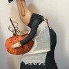 Primitive Pumpkin Picking Witch - Etsy