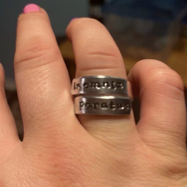 Twin A Twin B Sister Ring Set, Twin Sisters Matching Pair Rings ...