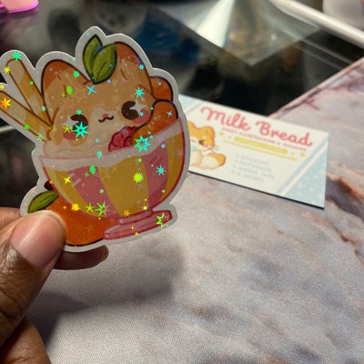 Citrus Fox Sticker, Lemon Sticker, Fox Sticker, Orange Sticker, Dessert ...