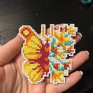 20 Tiny Cross Stitch Magic Brooms Set , Mini Cross Stitch RPG Bundle ...
