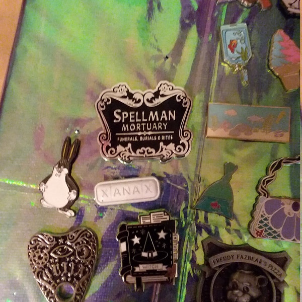 Spellman Mortuary Sign Enamel Pin - Etsy